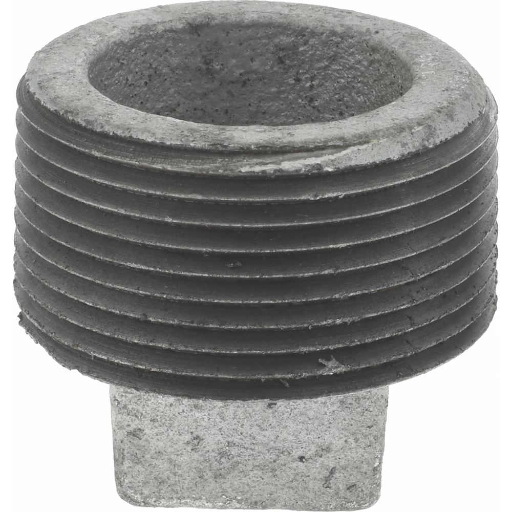 Anvil - Malleable Iron Pipe Square Plug: 1-1/4" Fitting | MSC Direct