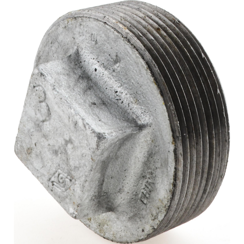 Value Collection - Malleable Iron Pipe Square Plug: 3" Fitting | MSC Direct