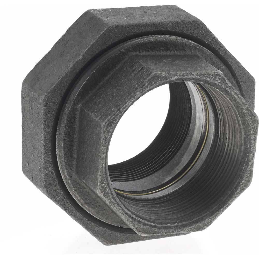 Anvil - Black Pipe Fittings: Fitting Type: Union; Fitting Size: 2"; End ...