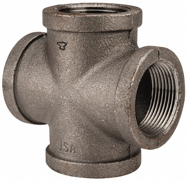 Value Collection - Size 1-1/4", Class 150, Malleable Iron Black Pipe ...