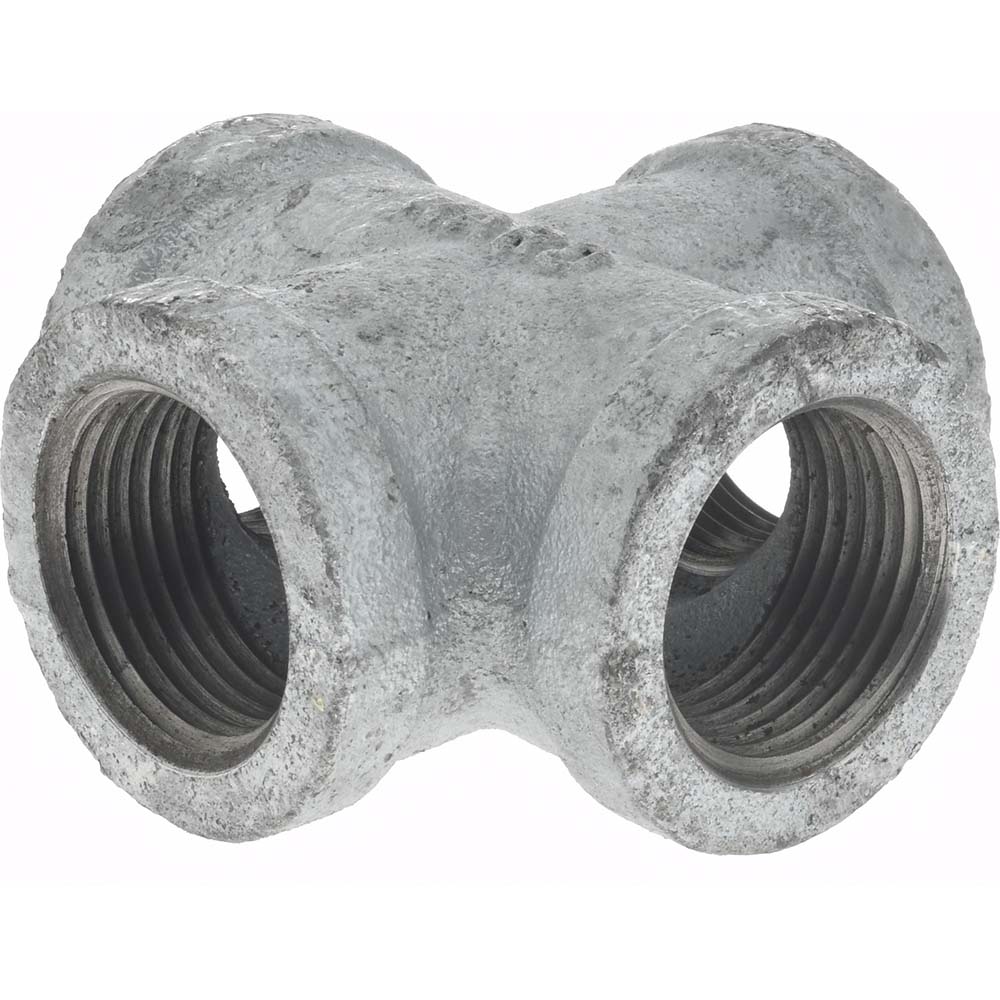 Value Collection - Malleable Iron Pipe Cross: 1" Fitting | MSC Direct