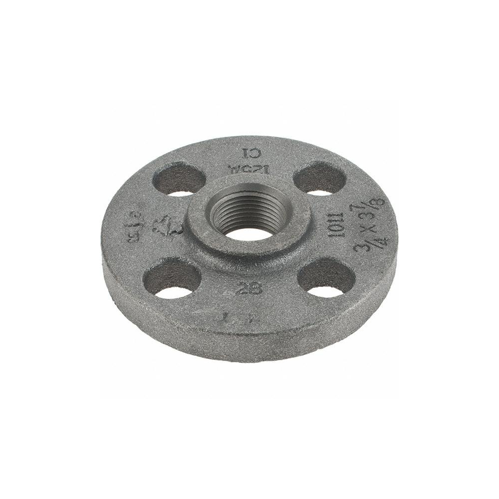 Anvil - 3/4" Pipe, 3-7/8" OD, 5/8" Hub Length, Iron Threaded Pipe ...