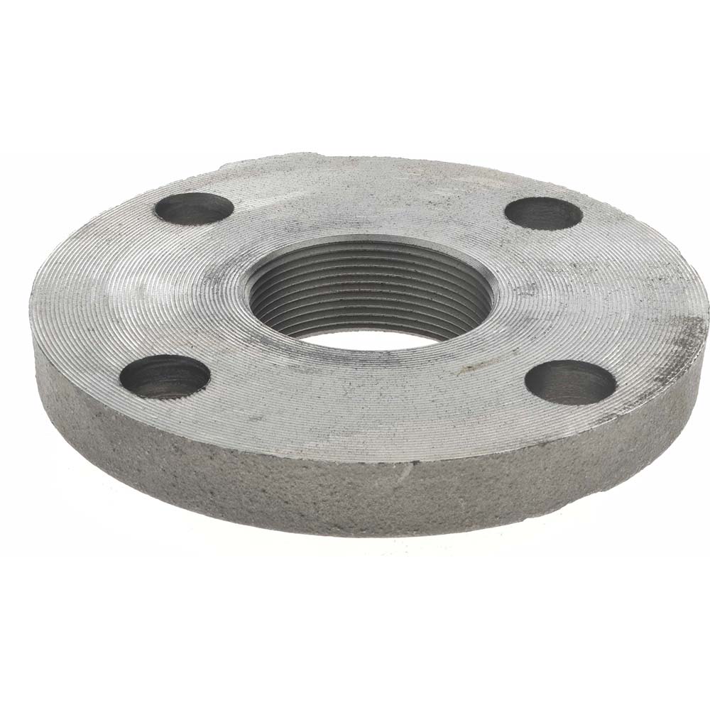 Anvil - 2" Pipe, 6" OD, 1" Hub Length, Iron Threaded Pipe Flange | MSC ...