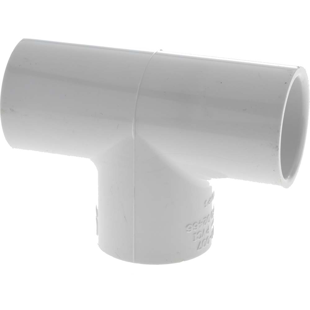 Value Collection - 3/4" PVC Plastic Pipe Tee | MSC Direct