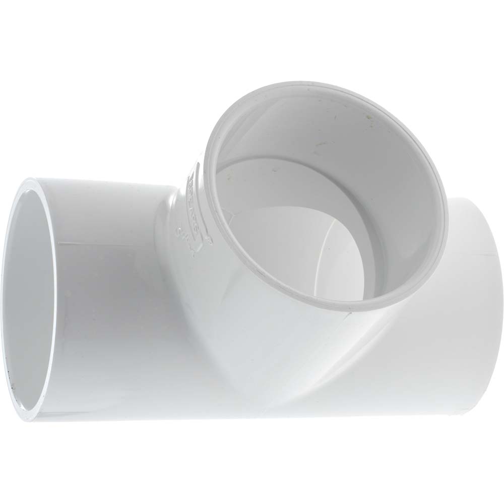 Value Collection - 3" PVC Plastic Pipe Tee | MSC Direct