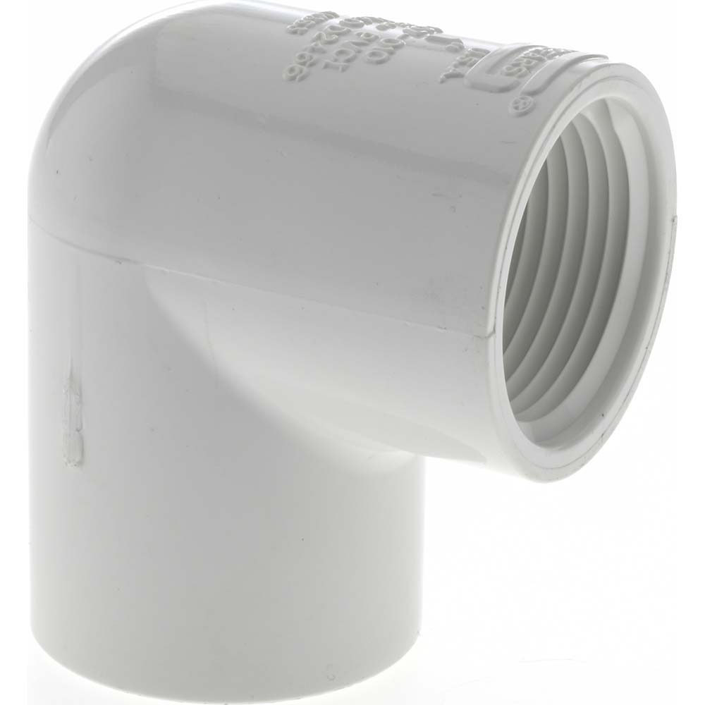 PRO-SOURCE - 1" PVC Plastic Pipe 90° Elbow | MSC Direct