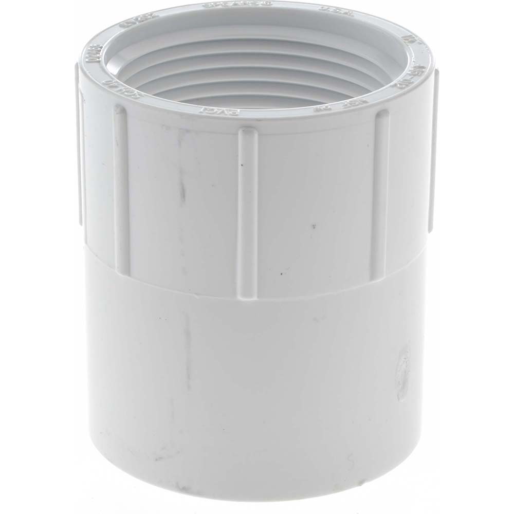 Value Collection - 1-1/4" PVC Plastic Pipe Female Adapter | MSC Direct