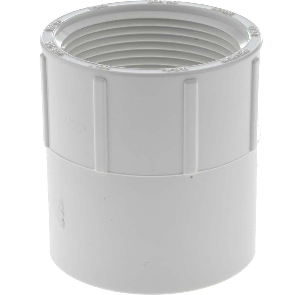 Value Collection - 1-1/2" PVC Plastic Pipe Female Adapter | MSC Direct