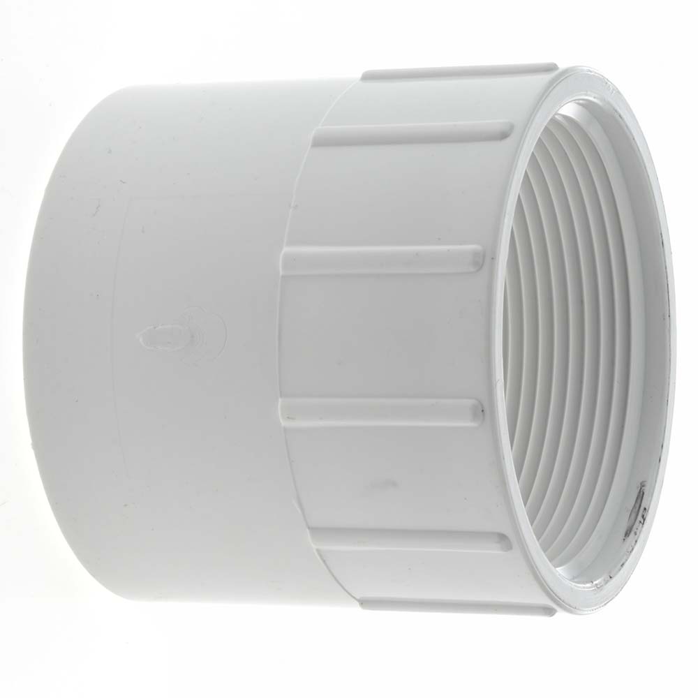 Value Collection - 2" PVC Plastic Pipe Female Adapter - 36999308 - MSC ...