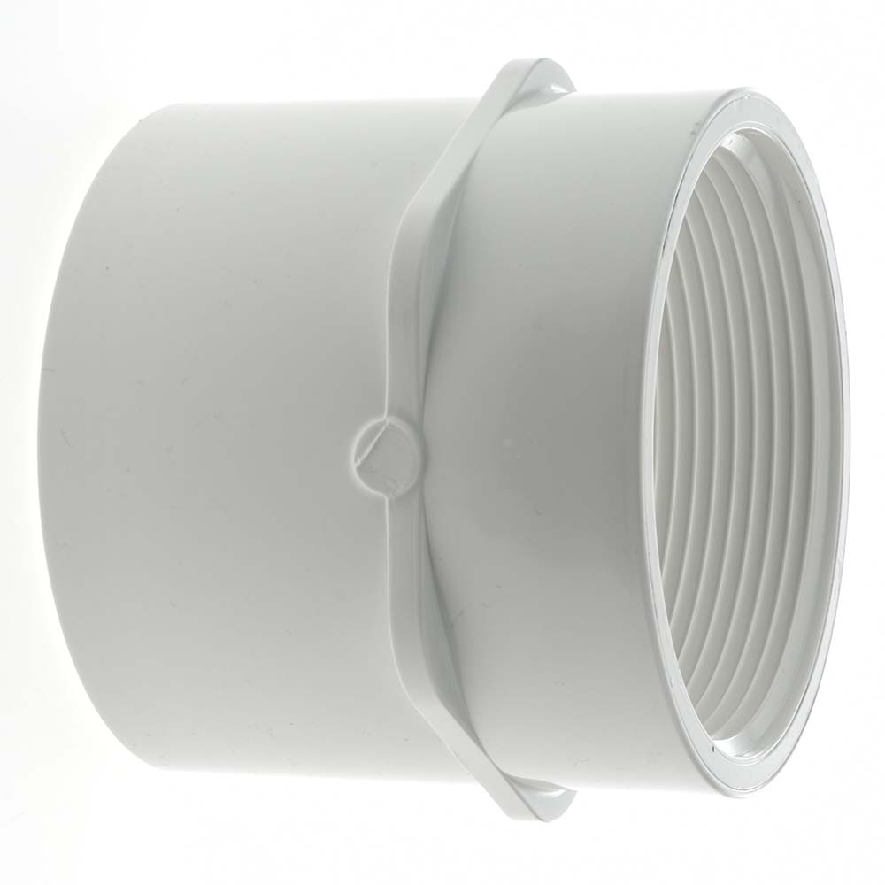 Value Collection - 3" PVC Plastic Pipe Female Adapter - 36999324 - MSC ...