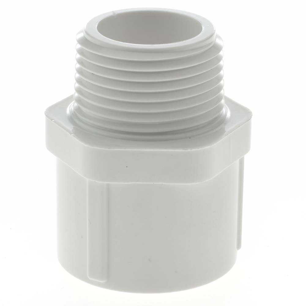 PRO-SOURCE - 3/4" PVC Plastic Pipe Male Adapter | MSC Direct
