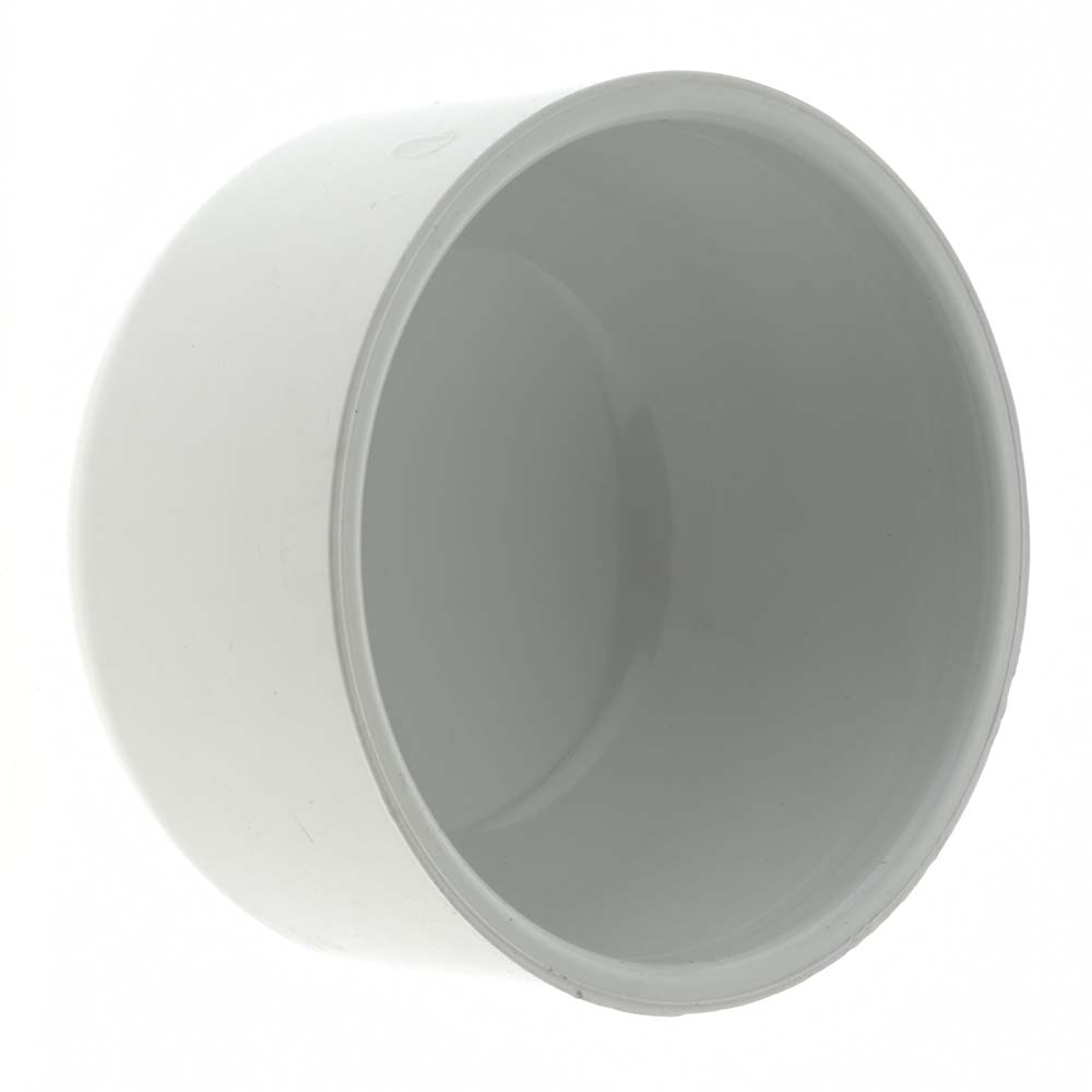 Value Collection - 4" PVC Plastic Pipe End Cap - 36999894 - MSC ...