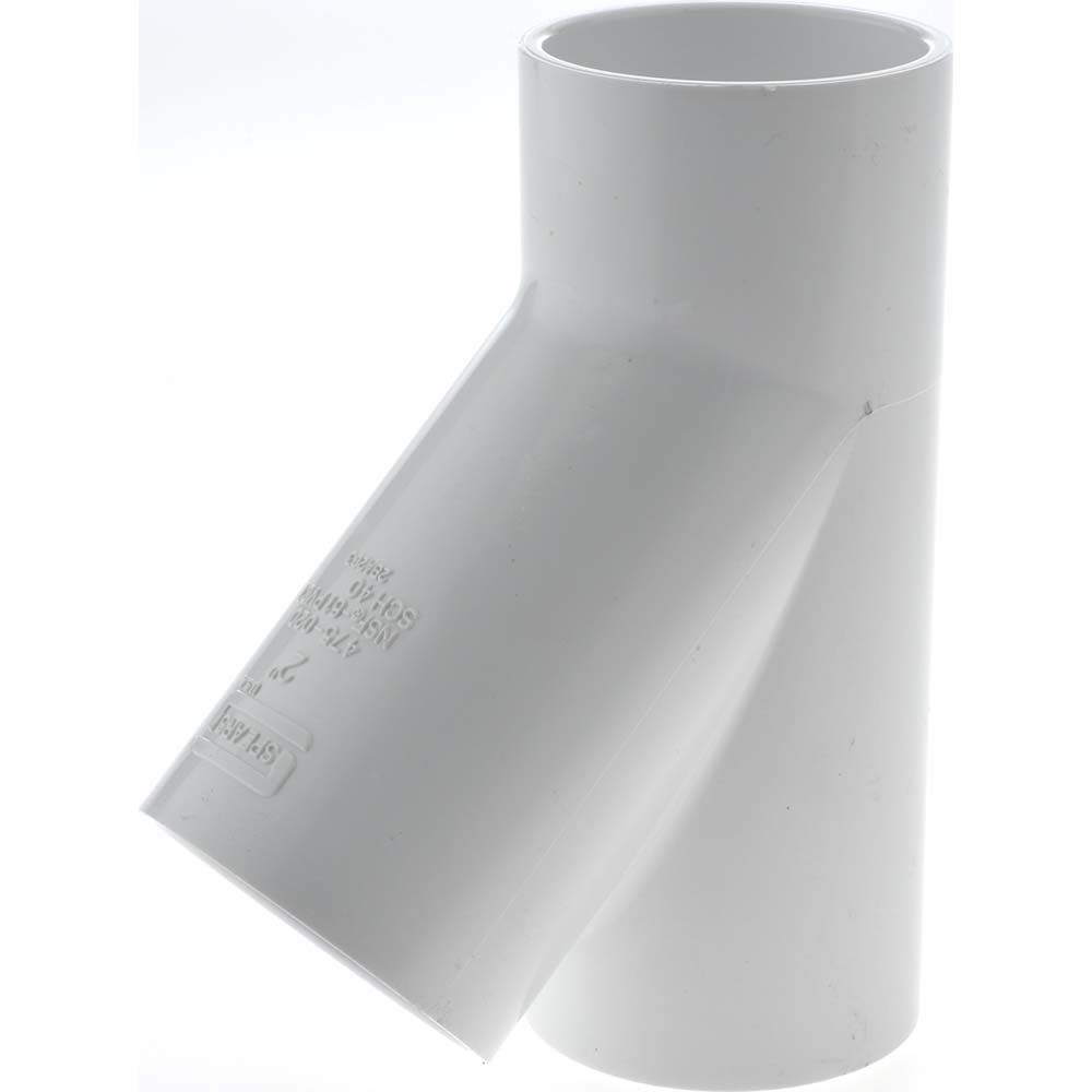 PRO-SOURCE - 2" PVC Plastic Pipe Wye | MSC Direct