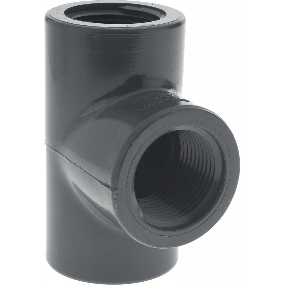 Value Collection - 1" PVC Plastic Pipe Tee | MSC Direct