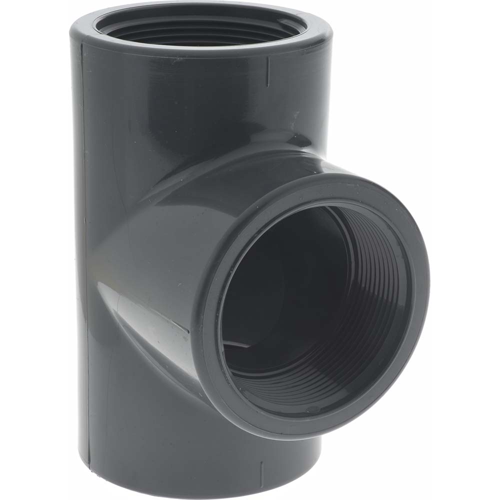 PRO-SOURCE - 2" PVC Plastic Pipe Tee | MSC Direct