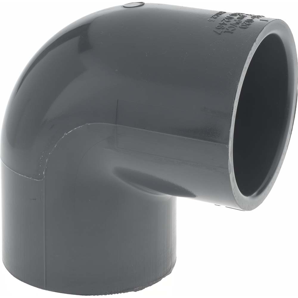PRO-SOURCE - 2" PVC Plastic Pipe 90° Elbow - 37000320 - MSC Industrial ...
