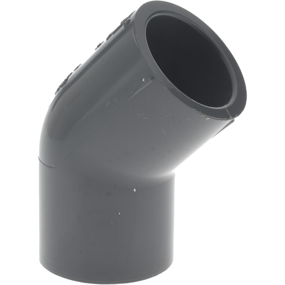 PRO-SOURCE - 3/4" PVC Plastic Pipe 45° Elbow | MSC Direct