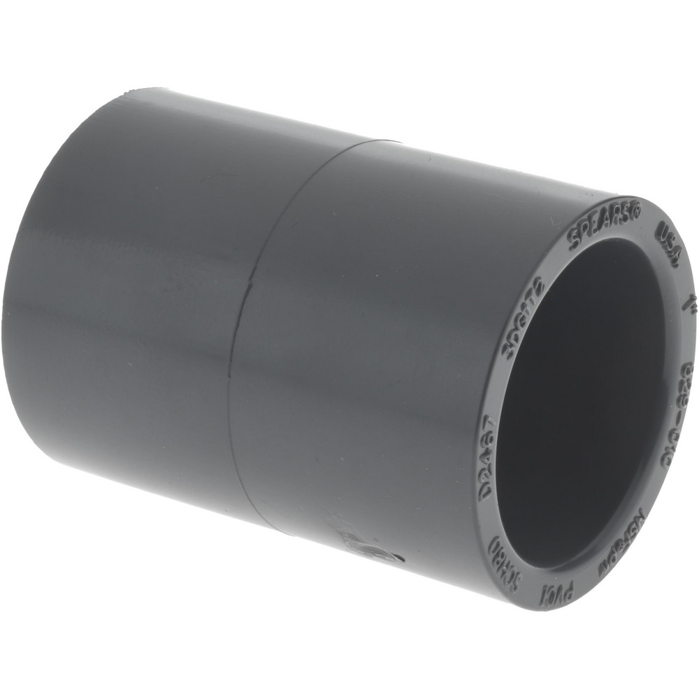 PRO-SOURCE - 1" PVC Plastic Pipe Coupling | MSC Direct