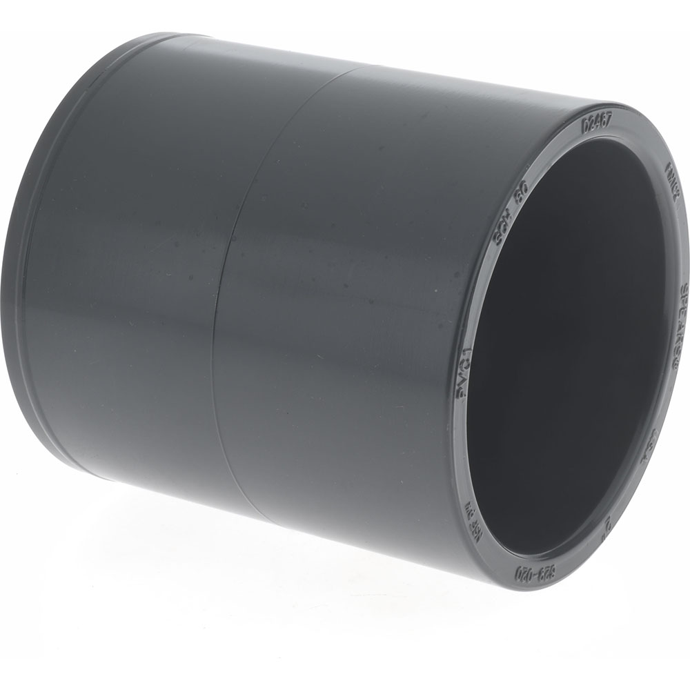 PRO-SOURCE - 2" PVC Plastic Pipe Coupling - 37000726 - MSC Industrial ...