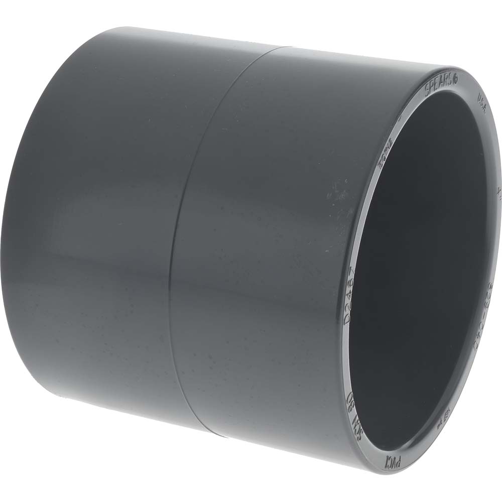 PRO-SOURCE - 4" PVC Plastic Pipe Coupling - 37000759 - MSC Industrial ...