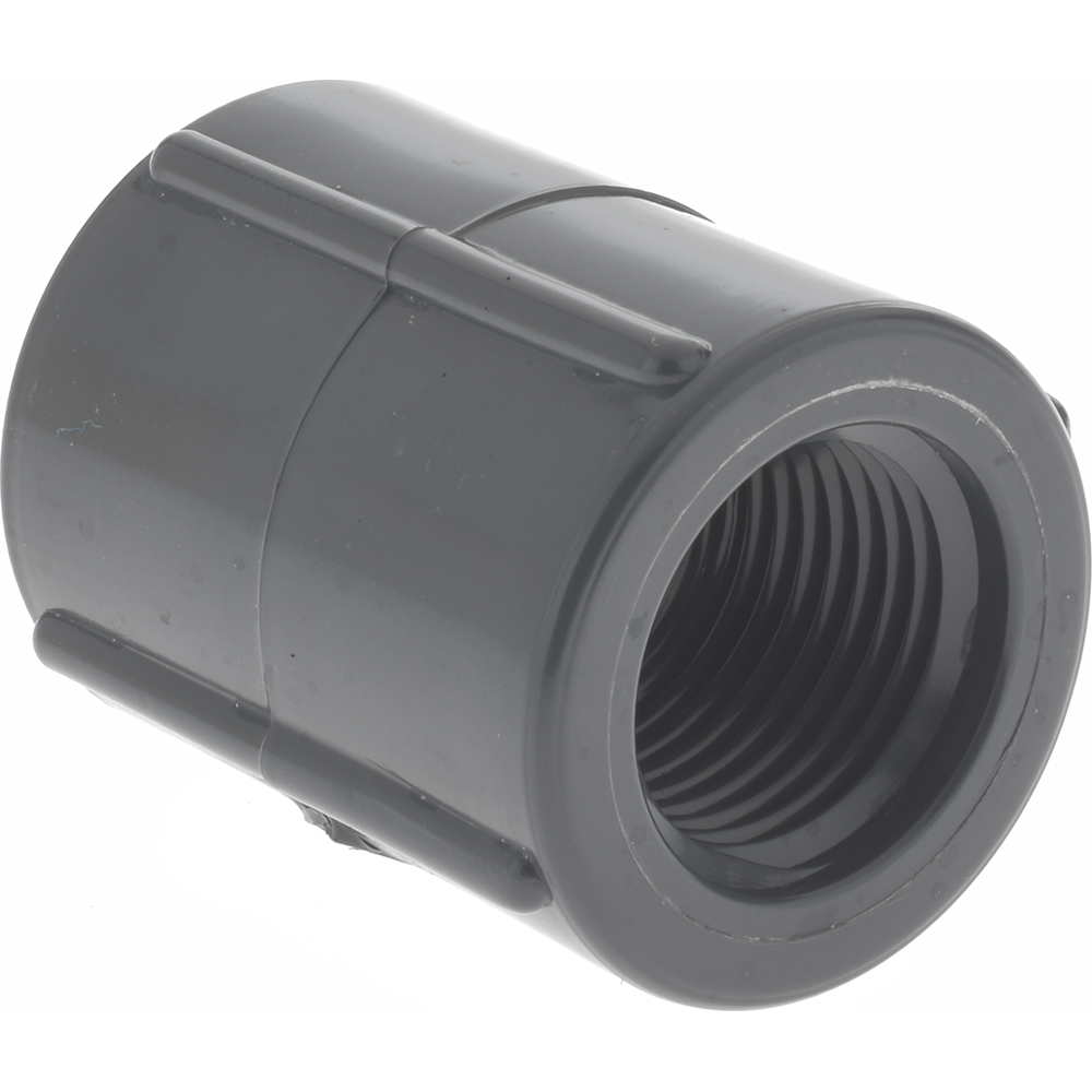 Value Collection - 1/2" PVC Plastic Pipe Coupling - 37000783 - MSC ...