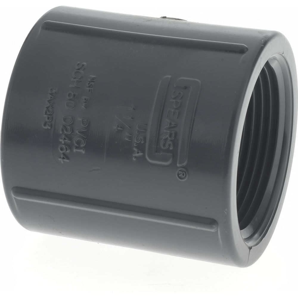 Value Collection - 1-1/4" PVC Plastic Pipe Coupling | MSC Direct