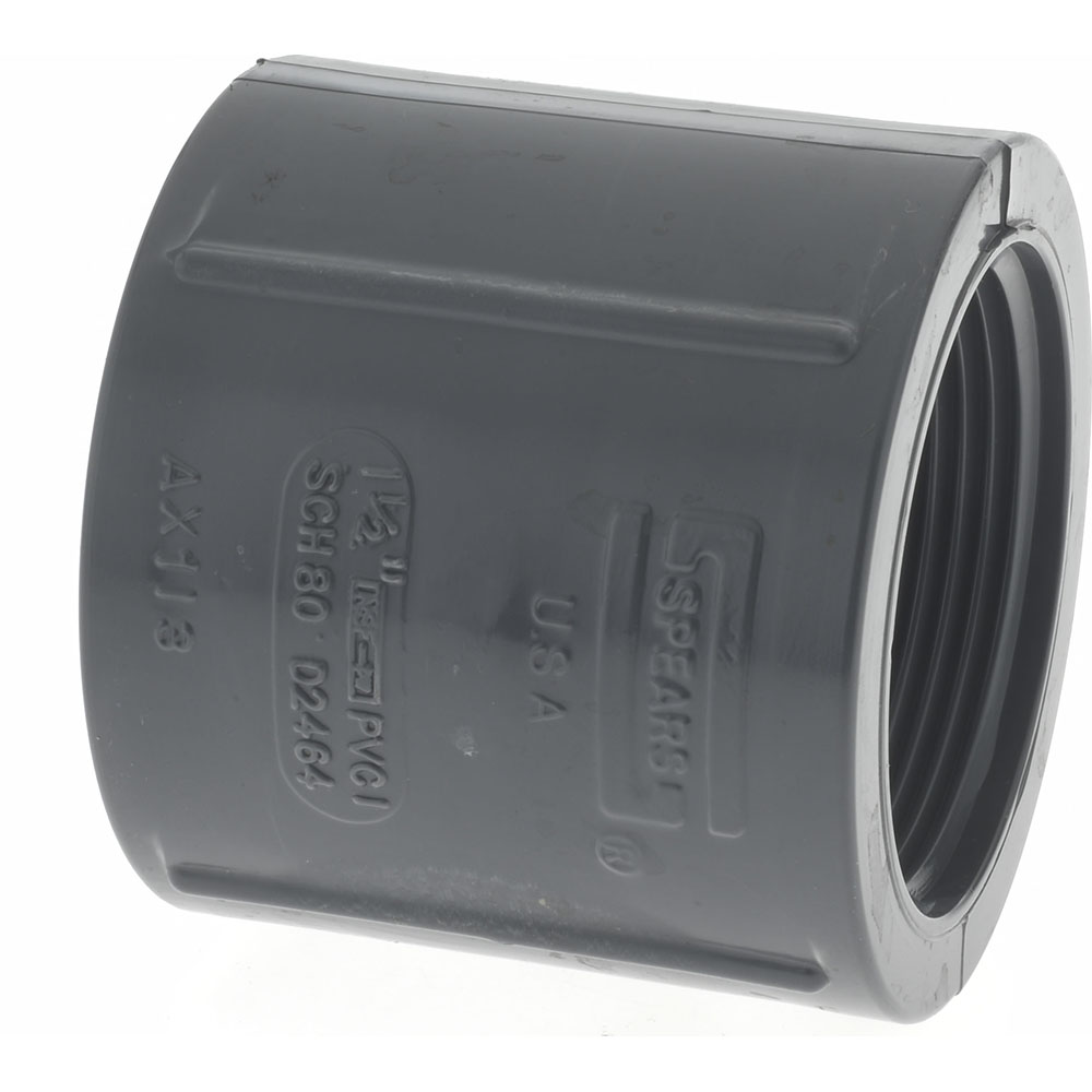 Value Collection - 1-1/2" PVC Plastic Pipe Coupling | MSC Direct