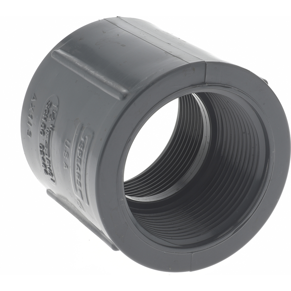 Value Collection - 1-1/2" PVC Plastic Pipe Coupling - 37000825 - MSC ...