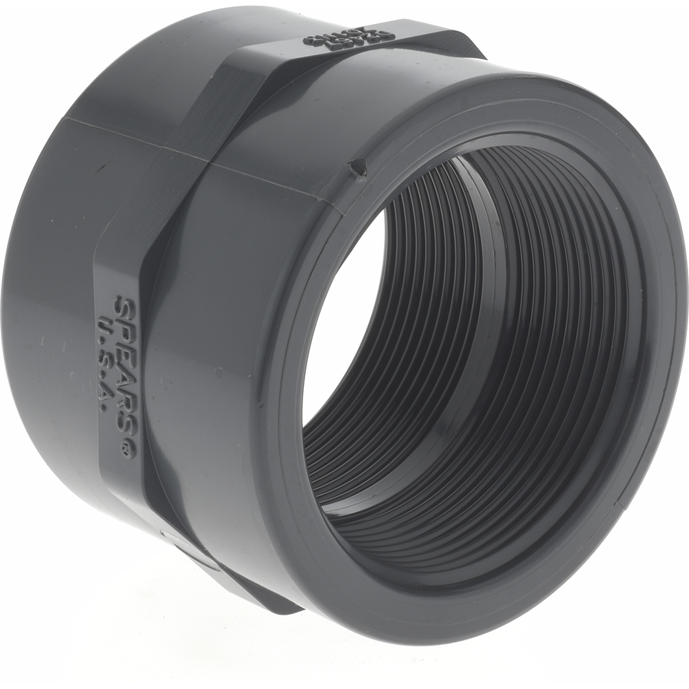 Value Collection - 2" PVC Plastic Pipe Coupling - 37000833 - MSC ...