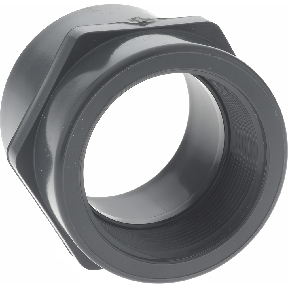 PRO-SOURCE - 2" PVC Plastic Pipe Female Adapter - 37000924 - MSC ...