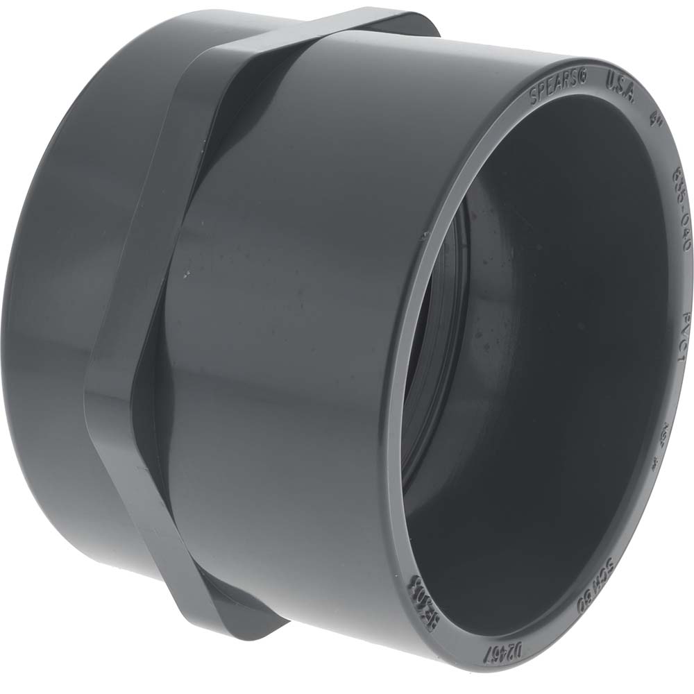 PRO-SOURCE - 4" PVC Plastic Pipe Female Adapter - 37000957 - MSC ...