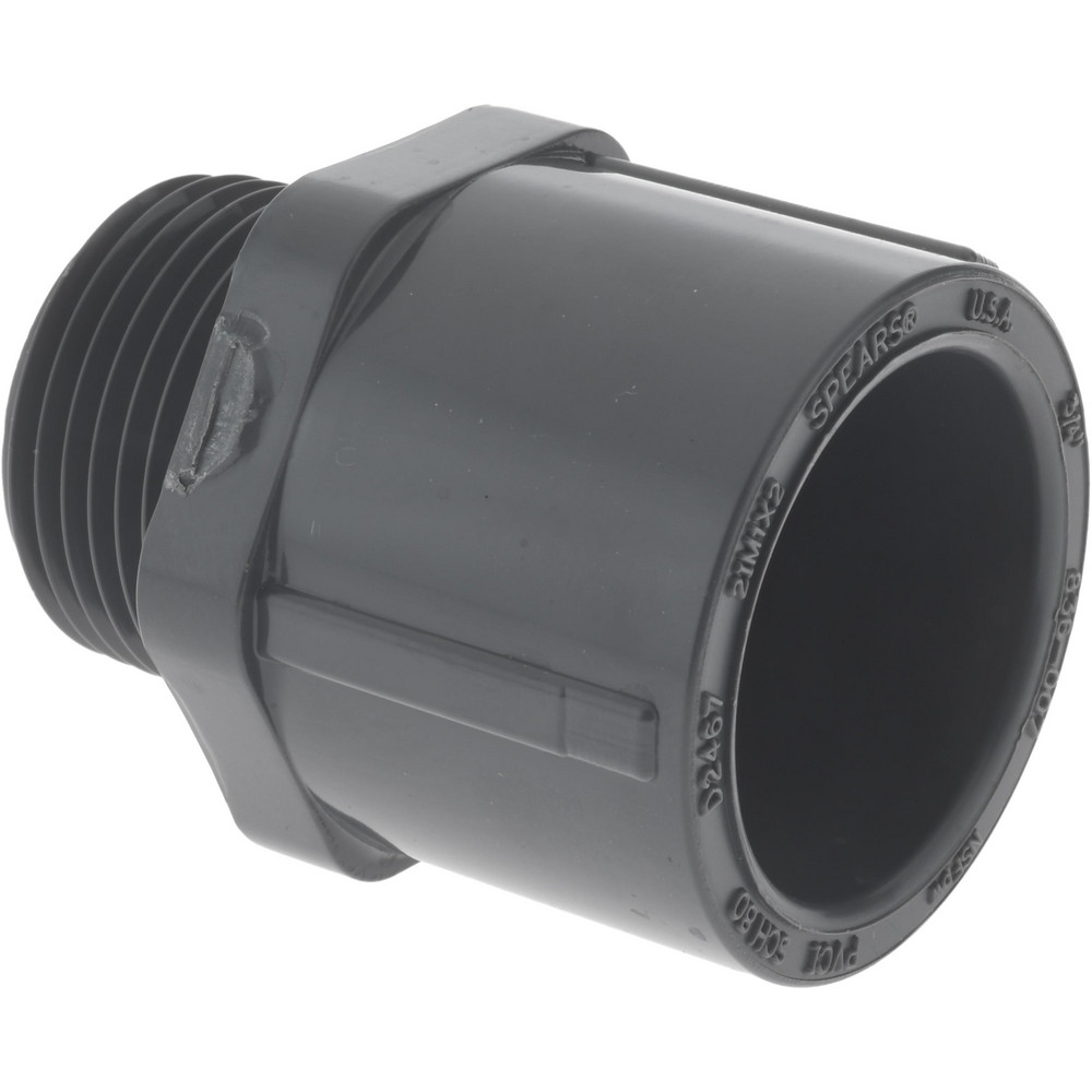 PRO-SOURCE - 3/4" PVC Plastic Pipe Male Adapter | MSC Direct