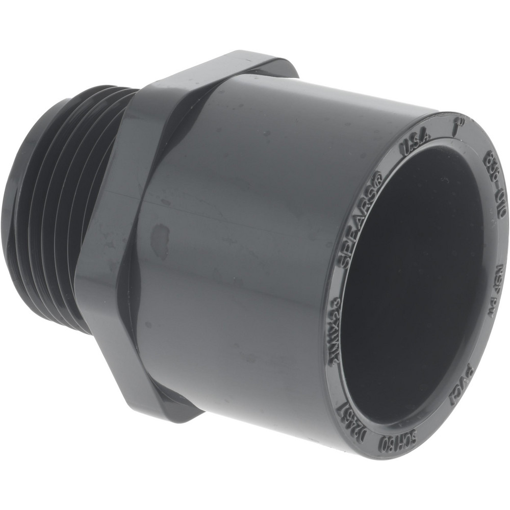PRO-SOURCE - 1" PVC Plastic Pipe Male Adapter | MSC Direct