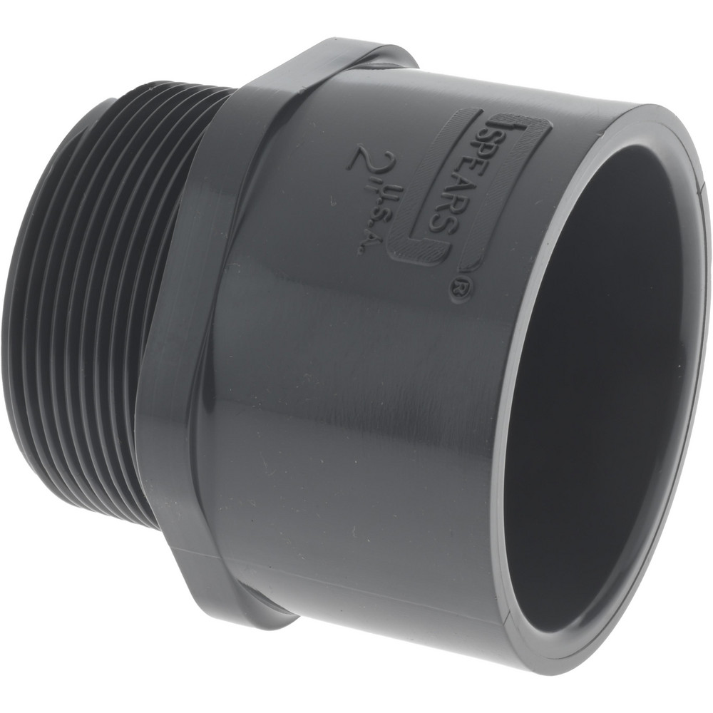 PRO-SOURCE - 2" PVC Plastic Pipe Male Adapter | MSC Direct