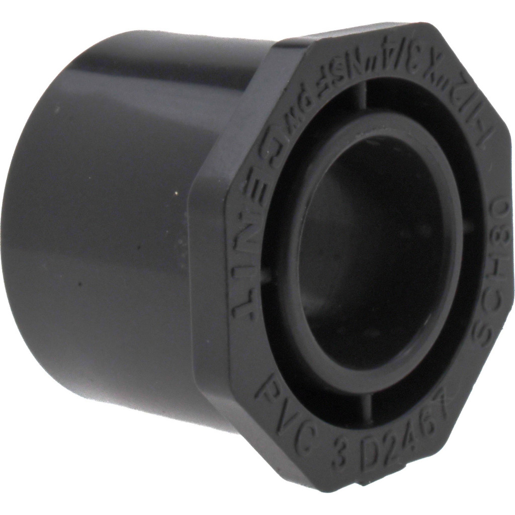 PRO-SOURCE - 1-1/2 x 3/4" PVC Plastic Pipe Bushing | MSC Direct