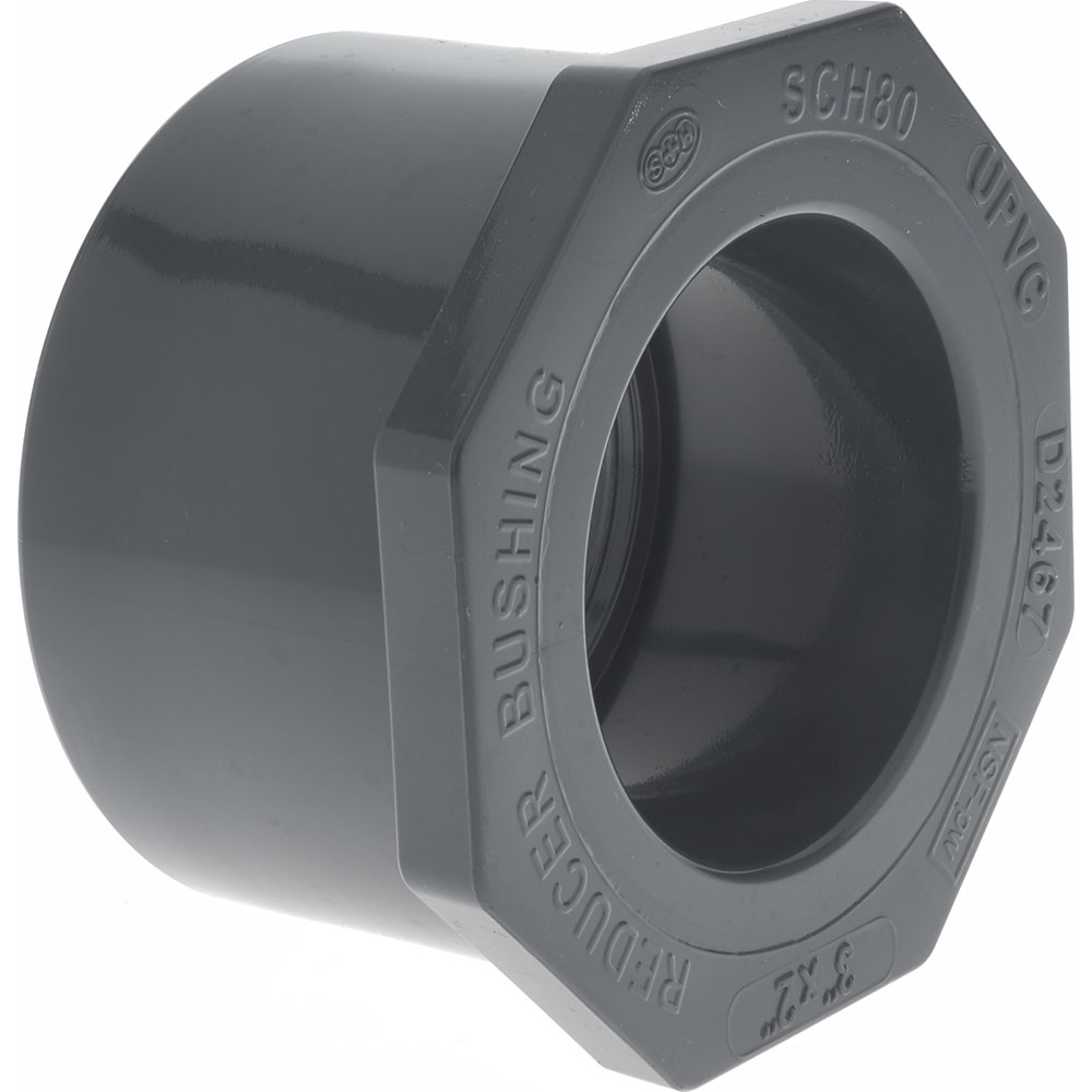 PRO-SOURCE - 3 x 2" PVC Plastic Pipe Bushing - 37001211 - MSC ...