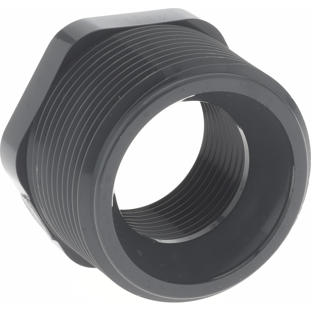 PRO-SOURCE - 1-1/2 x 1" PVC Plastic Pipe Bushing | MSC Direct