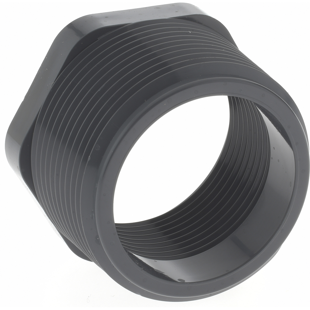 Value Collection - 1-1/2 x 1-1/4" PVC Plastic Pipe Bushing - 37001328 ...