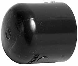 Value Collection - 3/8" PVC Plastic Pipe End Cap | MSC Direct
