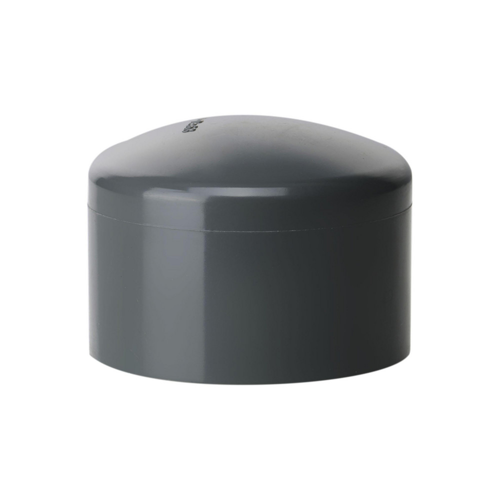 PRO-SOURCE - 3/4" PVC Plastic Pipe End Cap | MSC Direct