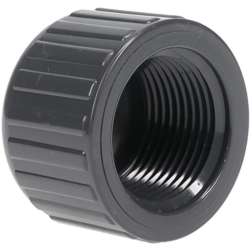 Value Collection - 1" PVC Plastic Pipe End Cap | MSC Direct
