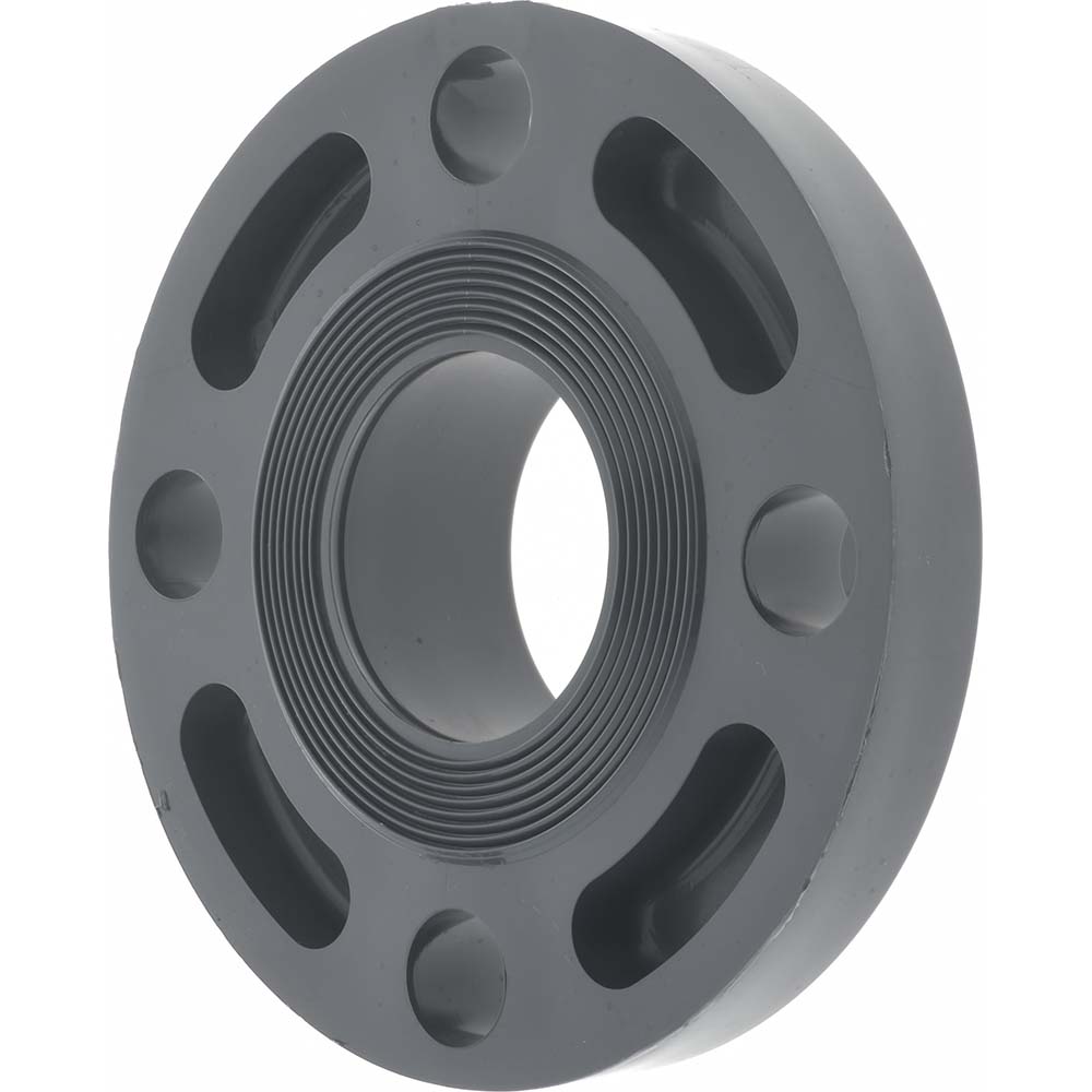 PRO-SOURCE - 2" PVC Plastic Pipe Flange (One Piece) - 37001609 - MSC ...