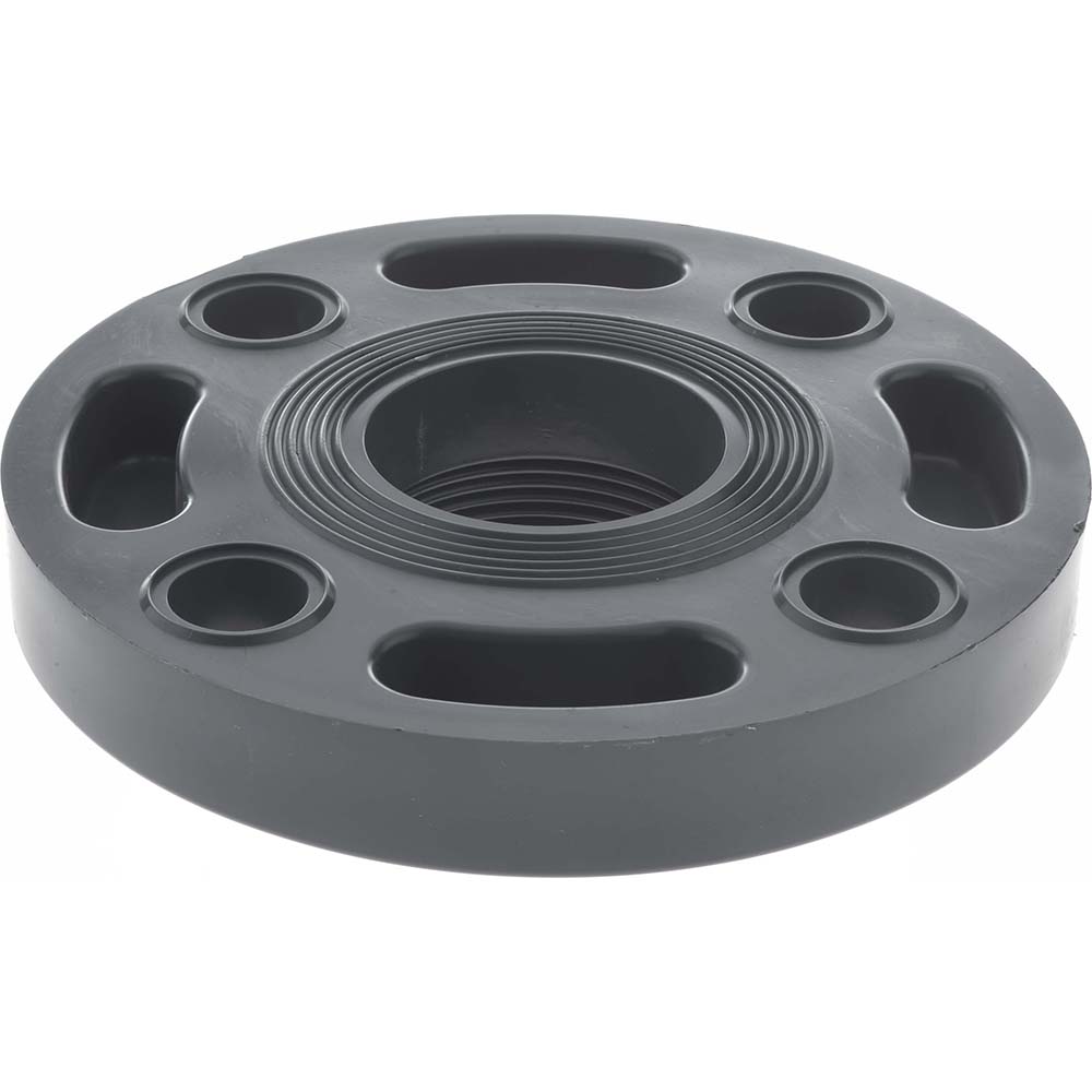 PRO-SOURCE - 1-1/2" PVC Plastic Pipe Flange (One Piece) | MSC Direct