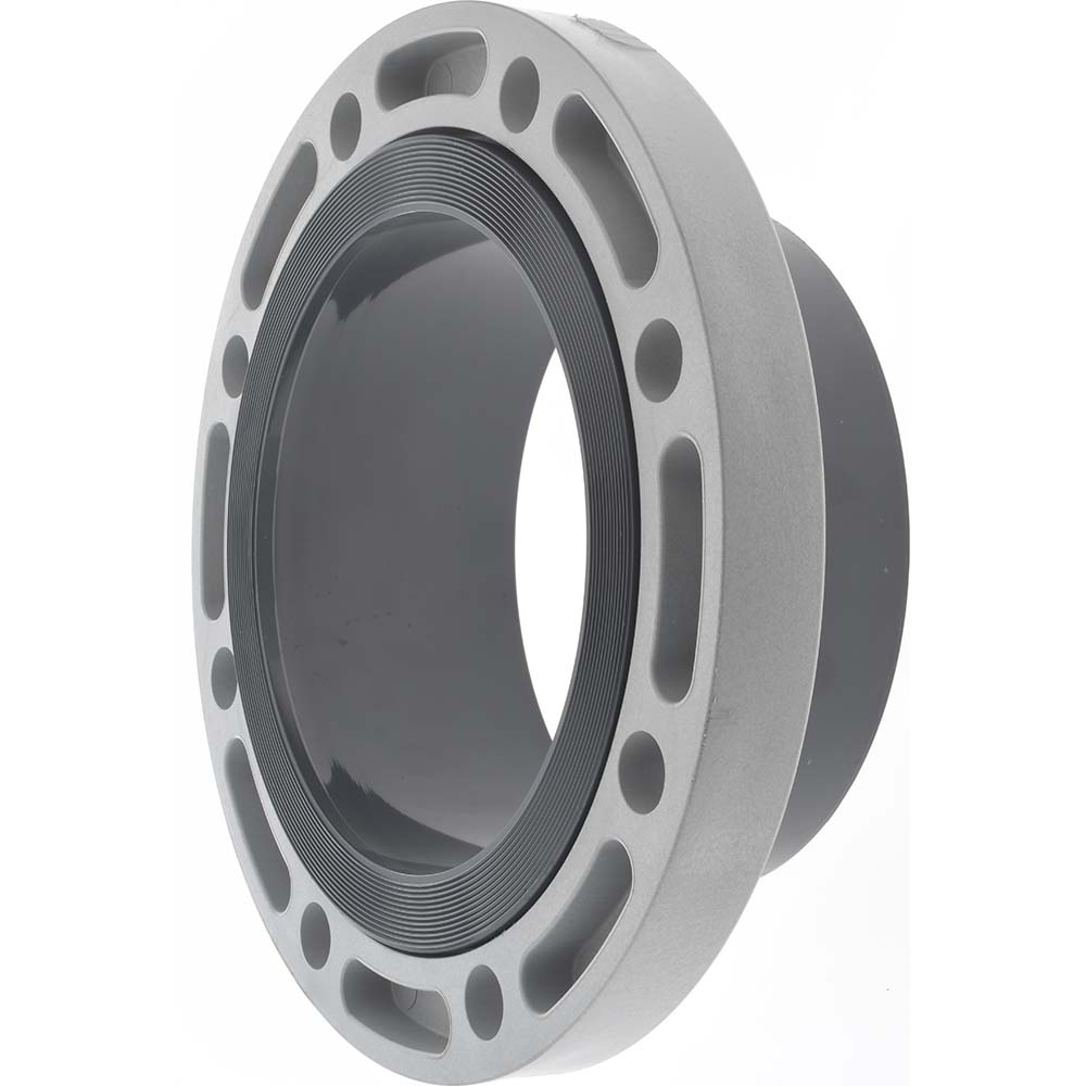 PRO-SOURCE - 8" PVC Plastic Pipe Flange (Two Piece) - 37001781 - MSC ...
