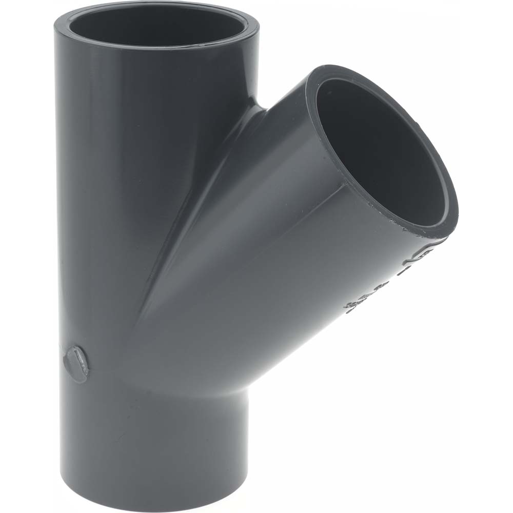 PRO-SOURCE - 2" PVC Plastic Pipe Wye - 37001872 - MSC Industrial Supply