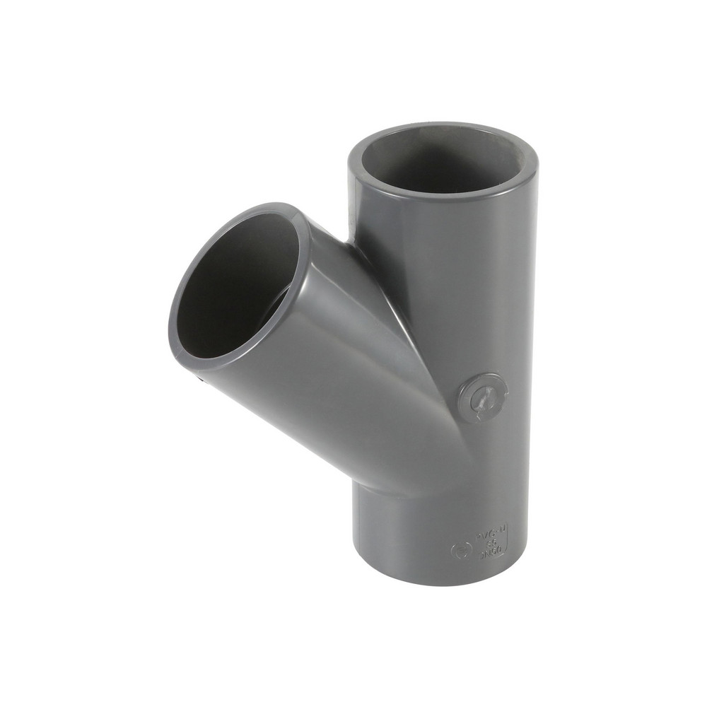 PRO-SOURCE - 3" PVC Plastic Pipe Wye | MSC Direct