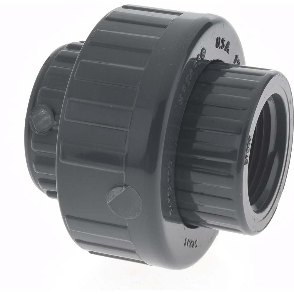 PRO-SOURCE - 1" PVC Plastic Pipe Union with EPDM O-Ring - 37002003 ...