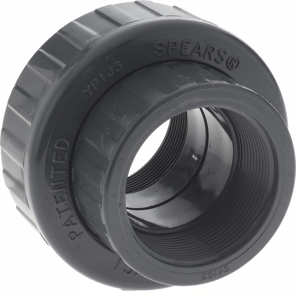 PRO-SOURCE - 2" PVC Plastic Pipe Union with EPDM O-Ring - 37002037 ...