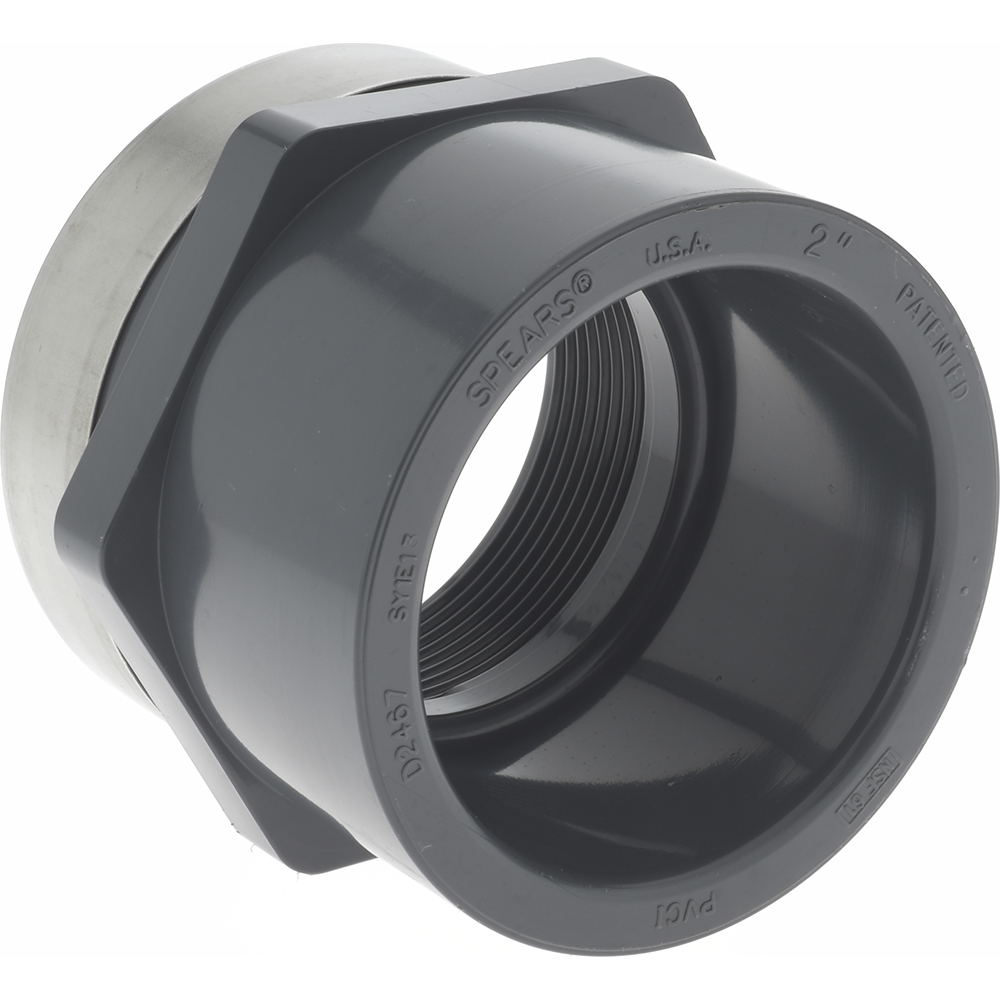 Value Collection - 2" PVC Plastic Pipe Reinforced Female Adapter ...