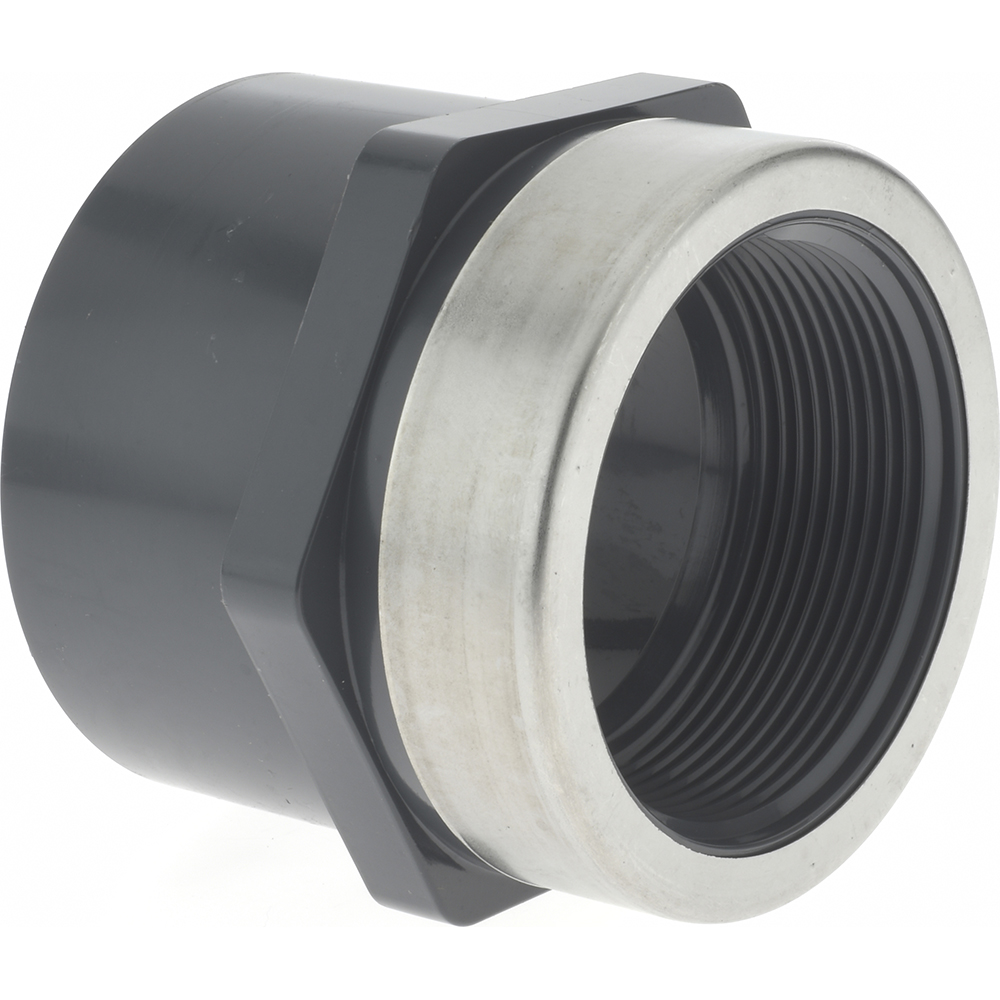 Value Collection - 2" PVC Plastic Pipe Reinforced Female Adapter ...